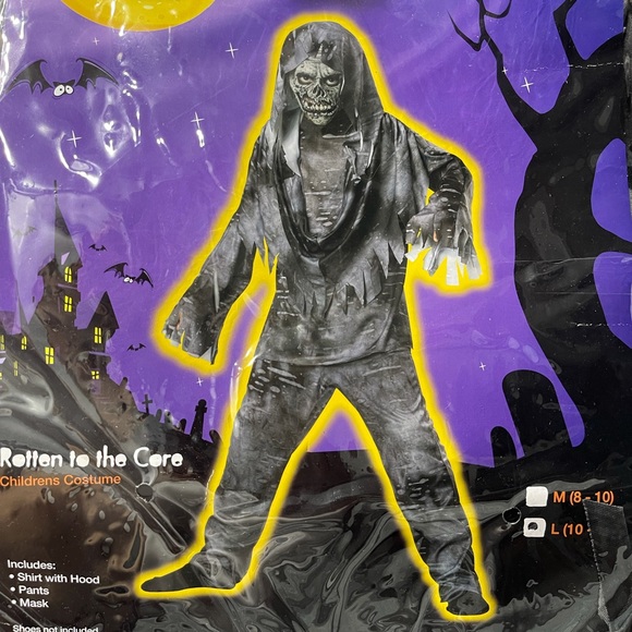 Costumes | Boo By Toys Rus Rotten To The Core Zombie Costume Nwt Lg 112 ...